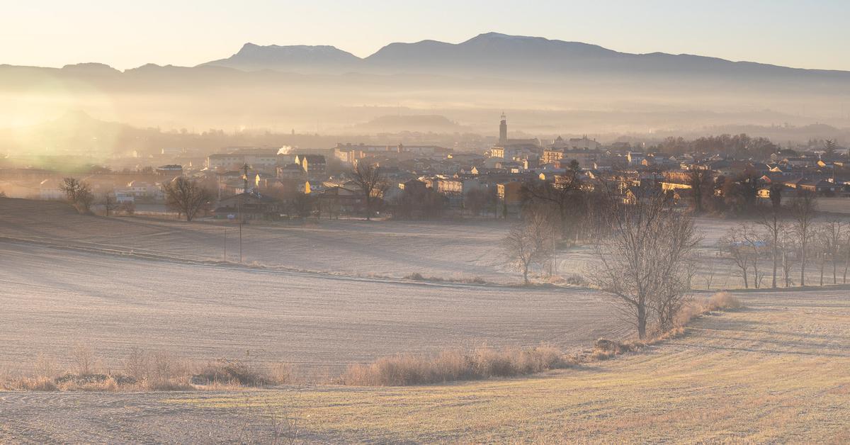 Tongada de lluvia y nieve en cotas muy bajas entre mañana y jueves