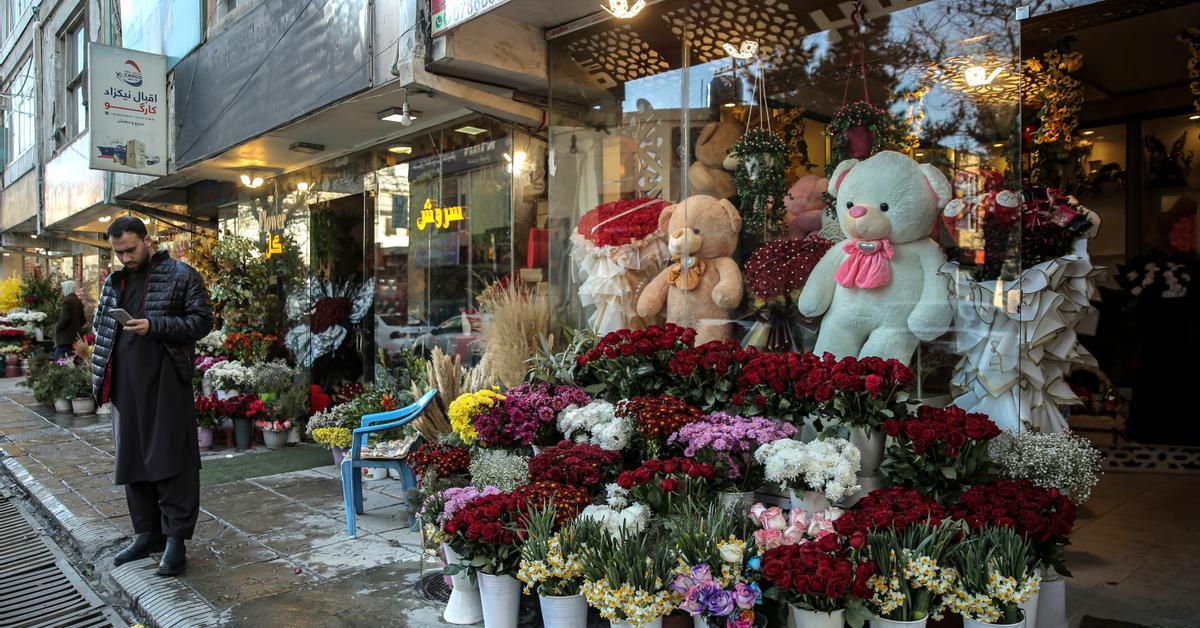 The Taliban's crusade against love and red color