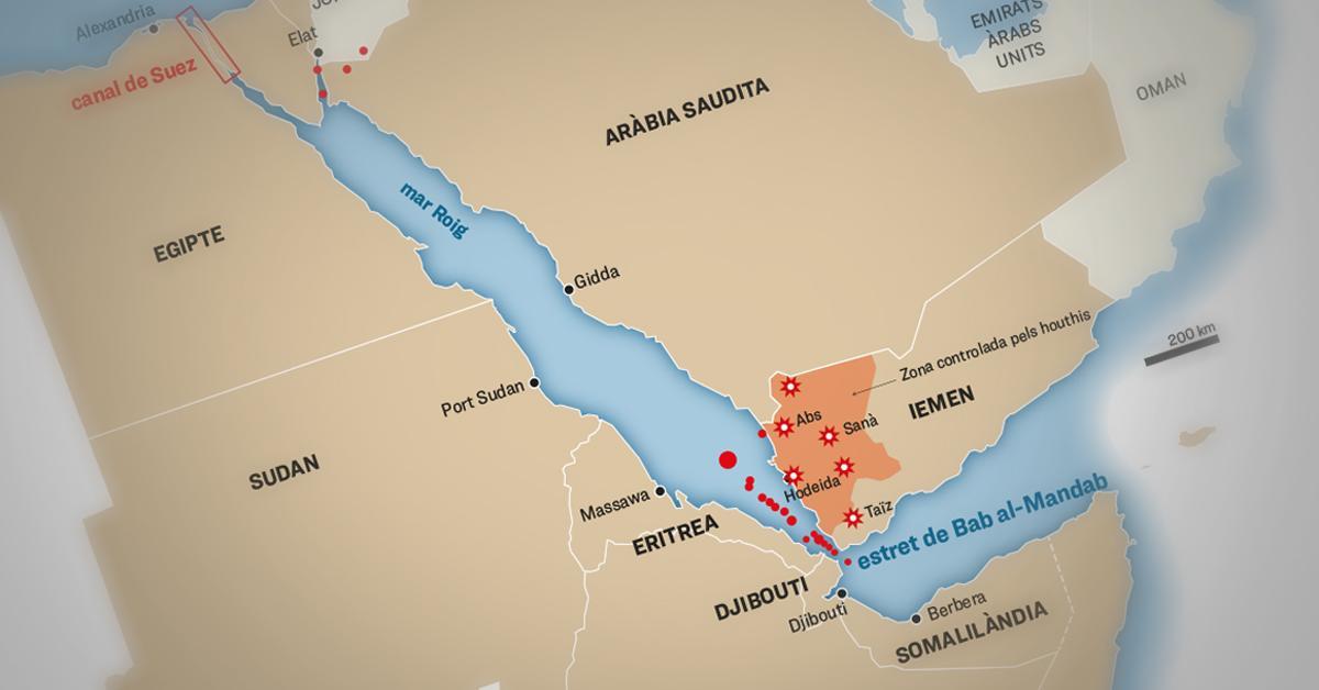 El mar Roig i la Banya d'Àfrica s'aboquen a l'abisme