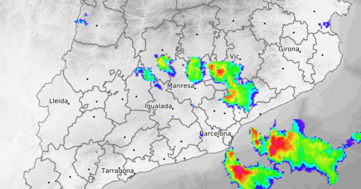Severe storms wreak havoc in the Barcelona area