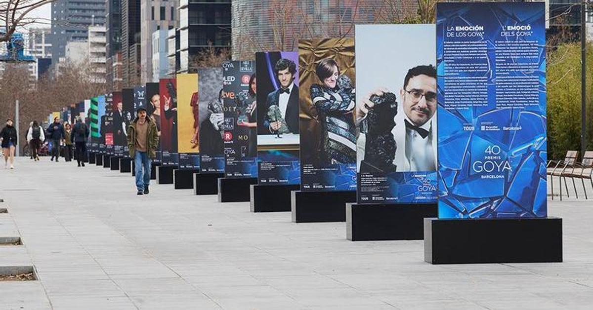 The Goya Awards arrive on the streets of Barcelona