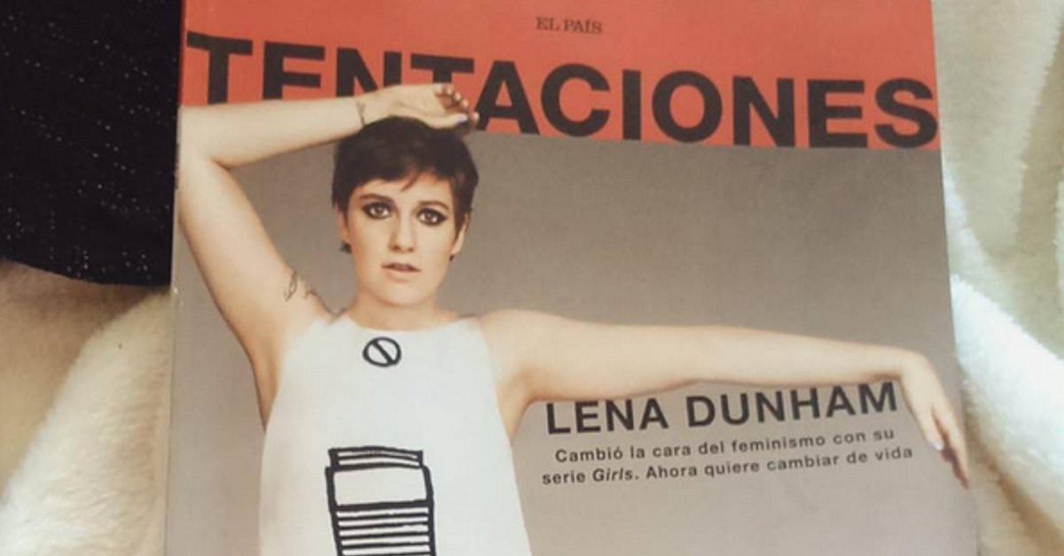 Lena Dunham se suma a la batalla contra els retocs fotogràfics