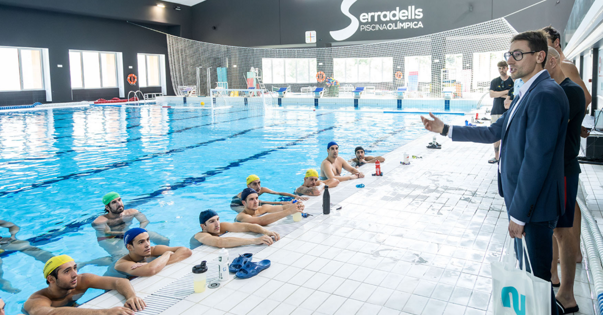 Els Serradells acull quatre delegacions internacionals de natació i ...