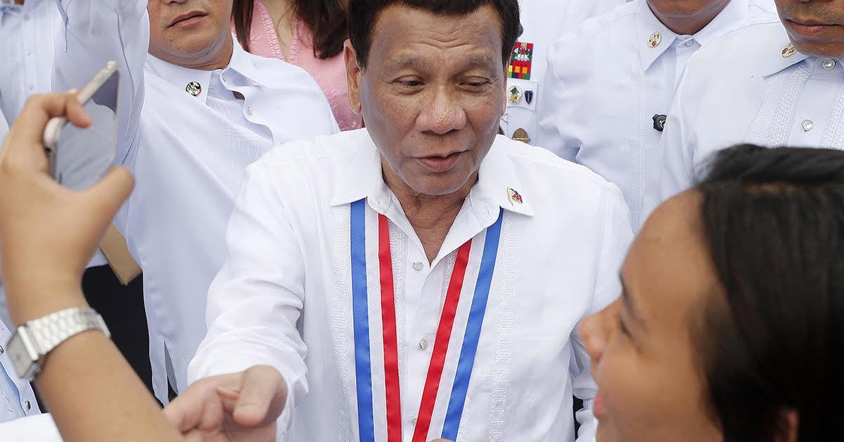 Duterte, from The Hague, says he is "too sick" to testify