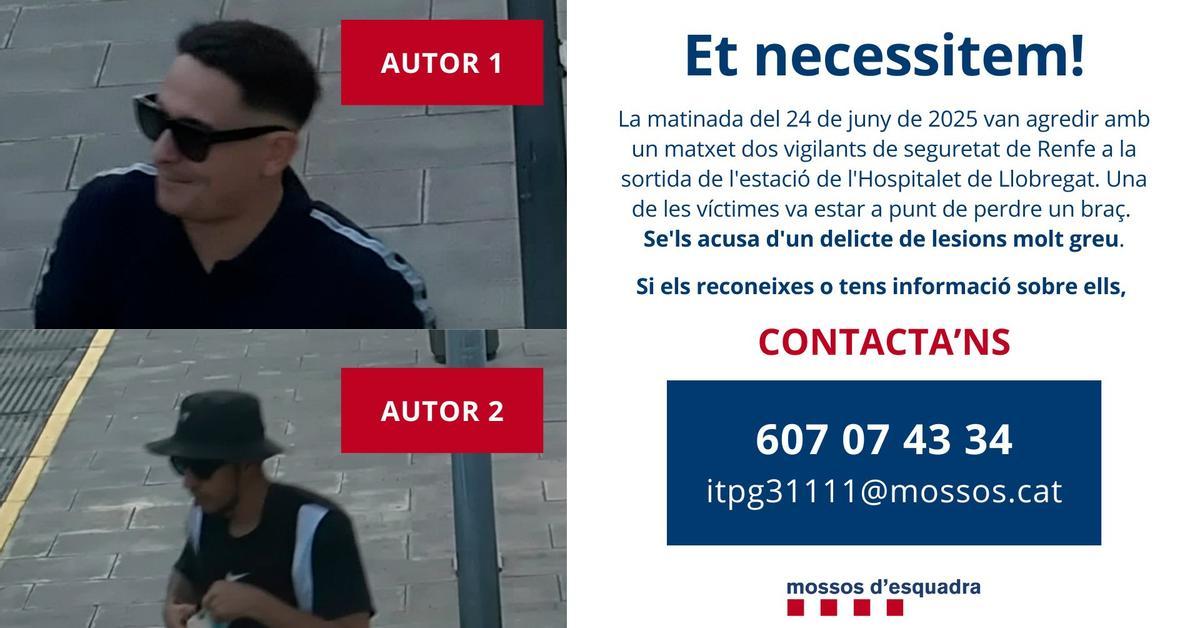 One year later, the alleged perpetrators of attacking a Renfe security ...