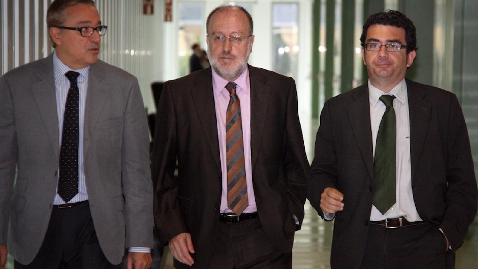 Àngel Colom diu que la firma del conveni amb el Palau és falsa
