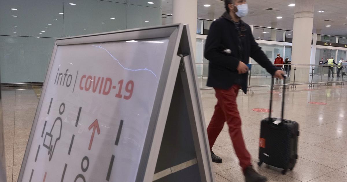 "El avión iba tan lleno como antes de la pandemia"