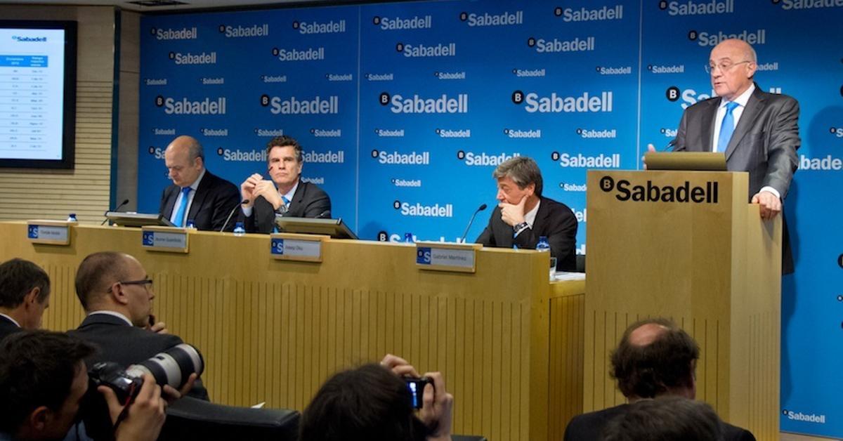 El president de Banc Sabadell, Josep Oliu, també té un record per ...