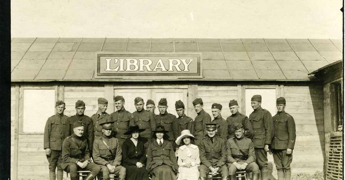 The women who revolutionized libraries in the midst of the Great War