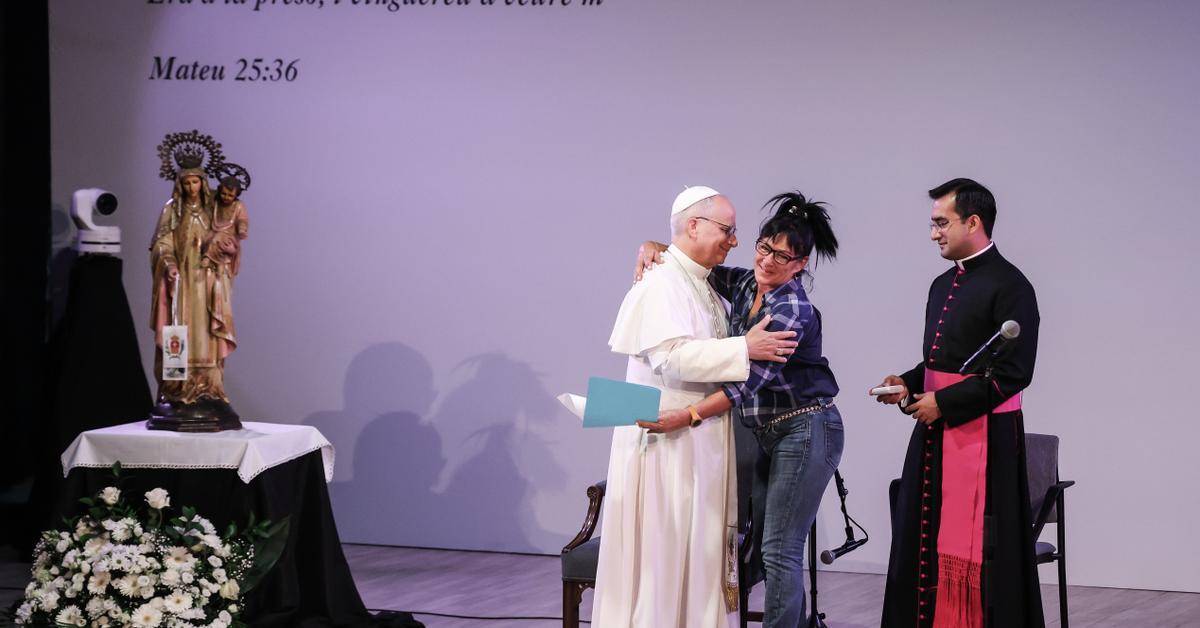 Visit of Pope Leo XIV to Brians 1 prison: "Life's mistakes do not ...