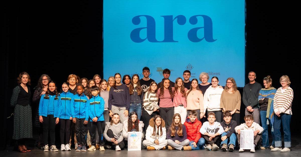 Diari dels Infants: ARA awards prizes in Girona to teenagers who speak ...