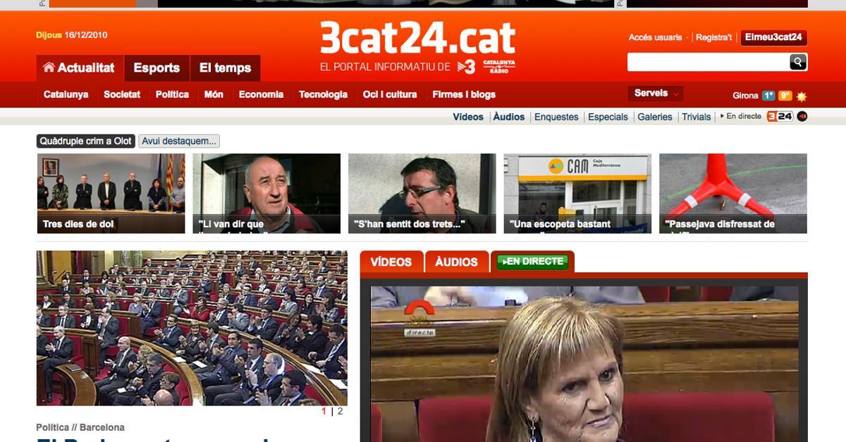 El '3cat24.cat' confirma el lideratge com a pàgina web d'informació ...