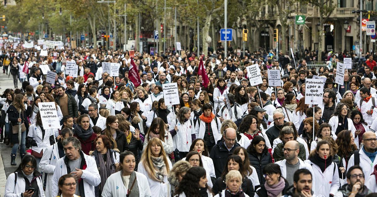 Doctors of Catalonia warns that 38 hospital services will not do ...