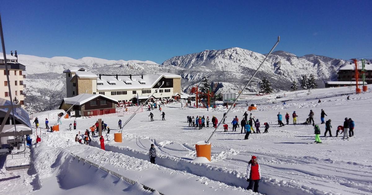 Port del Comte: neu a prop de la ciutat