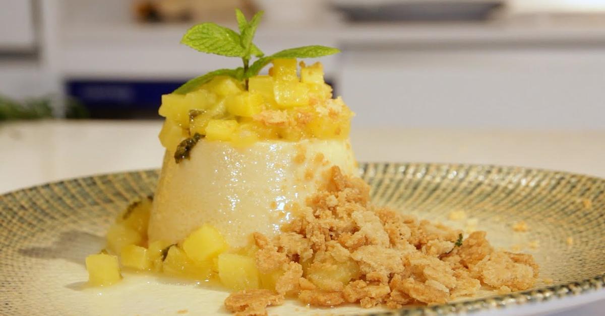El millor flam a casa: recepta de flam de coco amb pinya