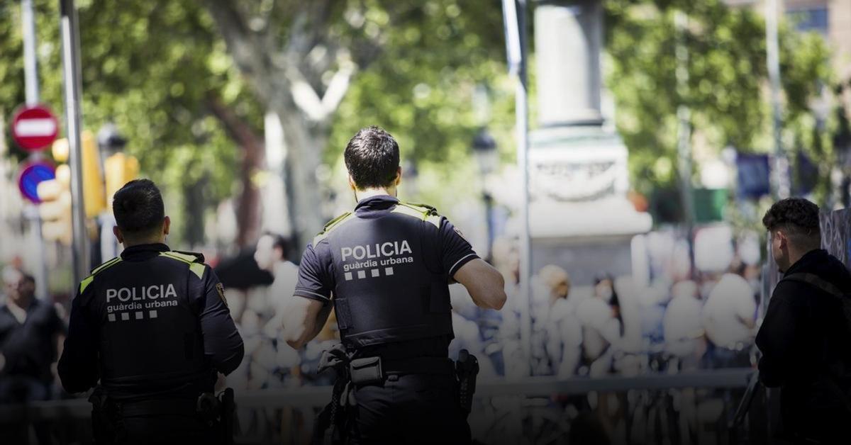 Arrested for a stabbing in broad daylight in Barcelona