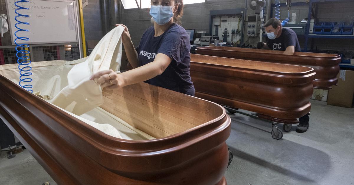 Non-stop coffin making