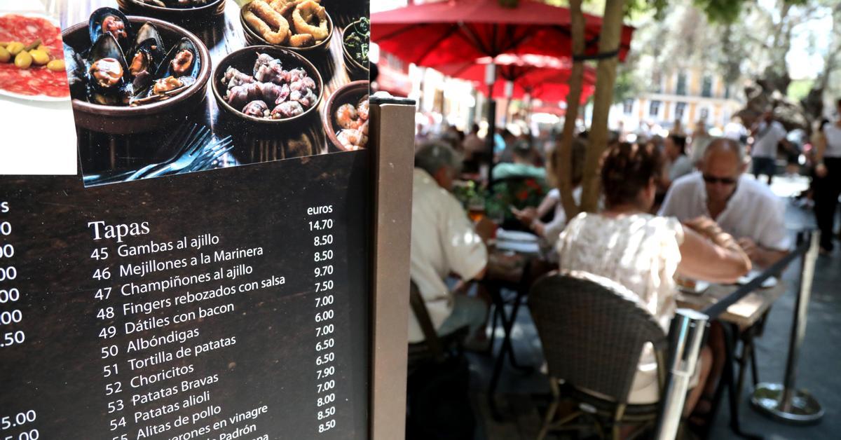 The Balearic Islands' menu is now the most expensive in the entire country