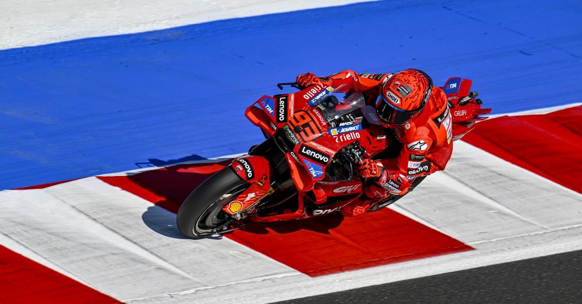 Moto GP: Puñetazo de Marc Márquez en casa de Valentino Rossi