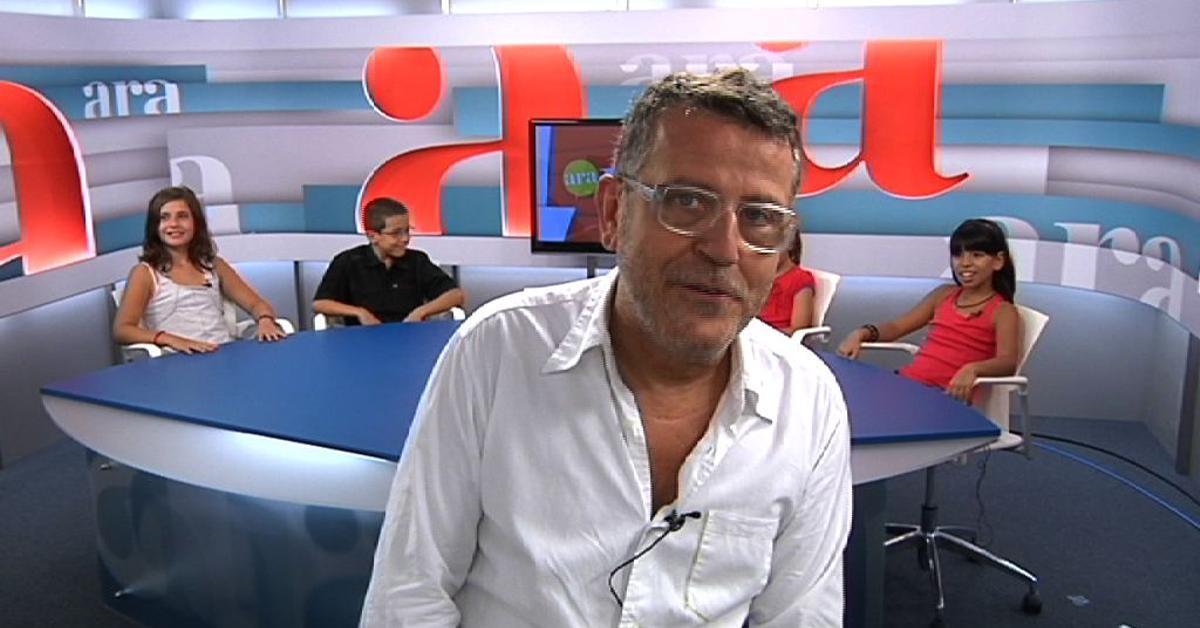 Ara Kids: El presentador de TV3 Lluís Canut entrevistat per criatures