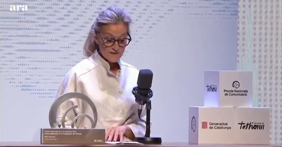 Esther Vera, director of ARA, National Communication Award: "Truth and ...