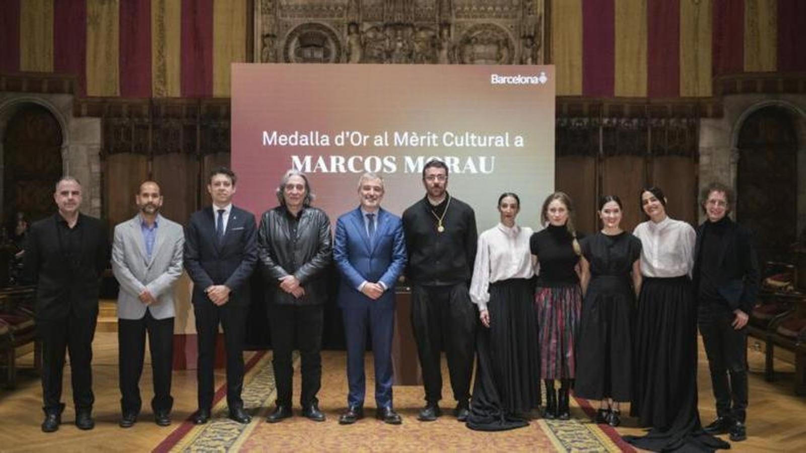 Marcos Morau receives the Gold Medal for Cultural Merit of Barcelona