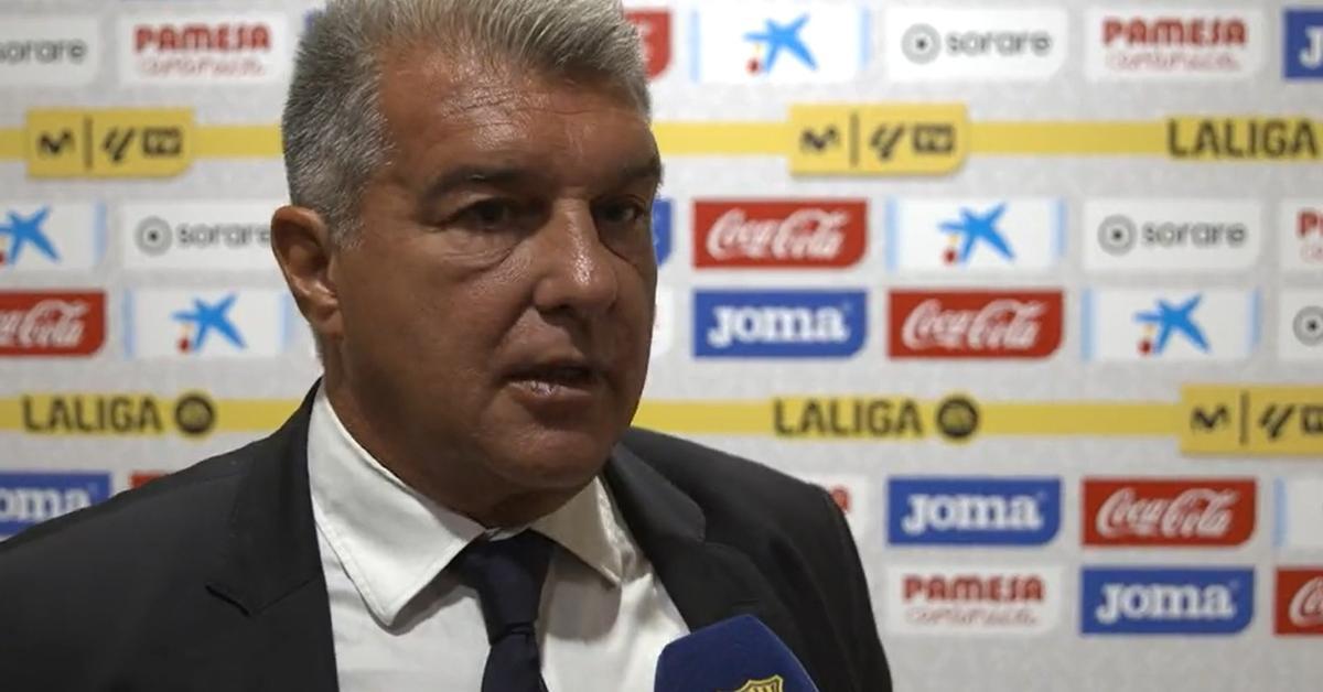 Des explications qui arrivent tard et ne collent pas, M. Laporta : les ...