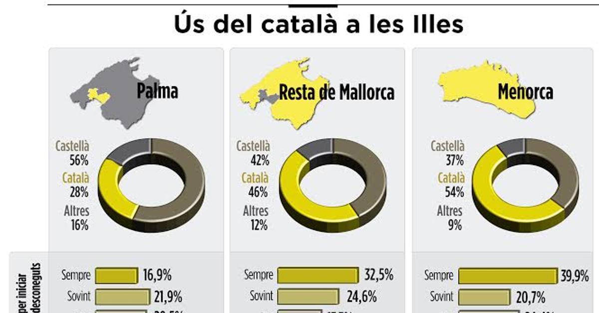 Radiografia del català a les Illes