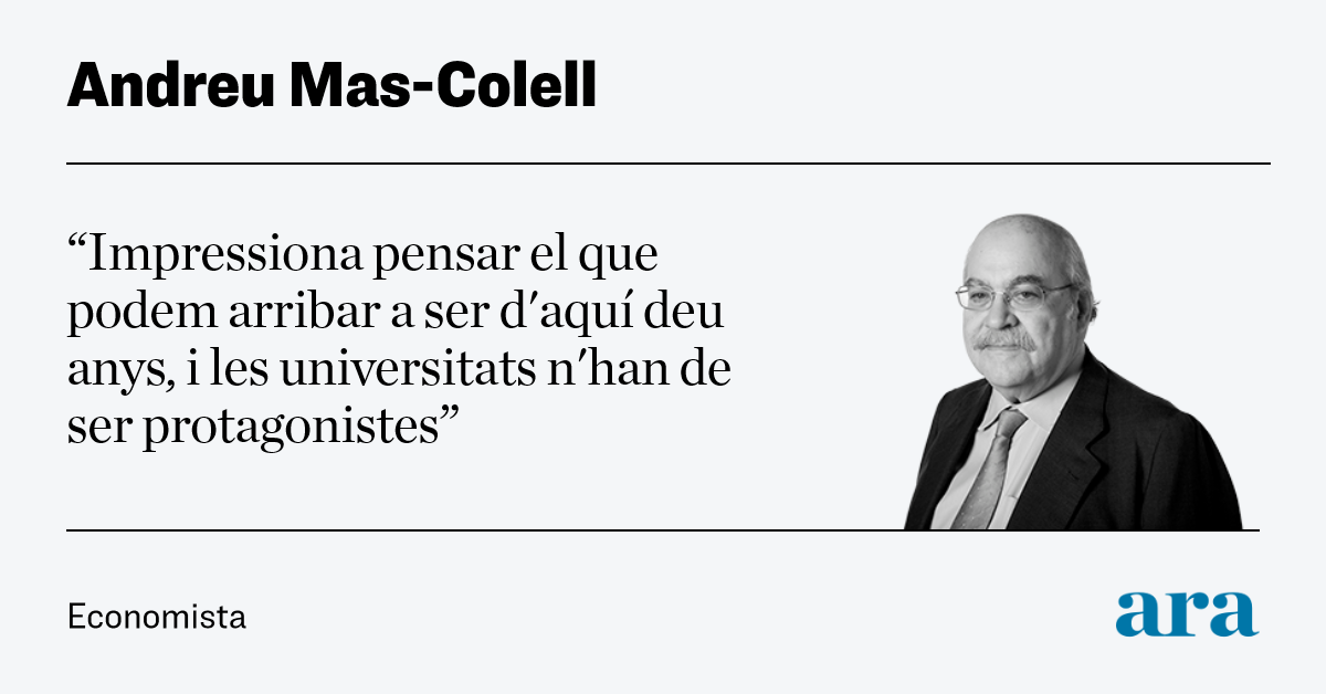 Eixamplem escletxes - Andreu Mas-Colell