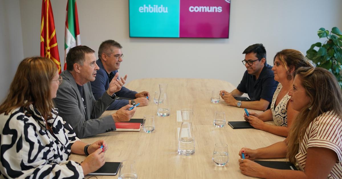 EH Bildu and the Commons meet in Bilbao and renew their commitment to ...