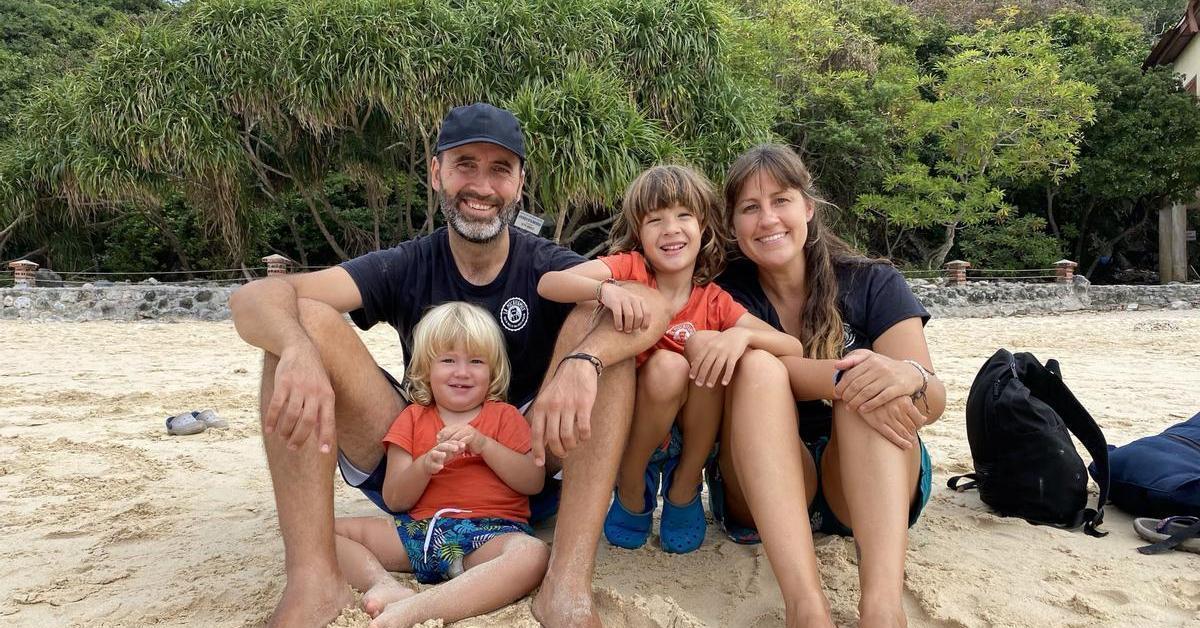 La família catalana que viatja per tot el món